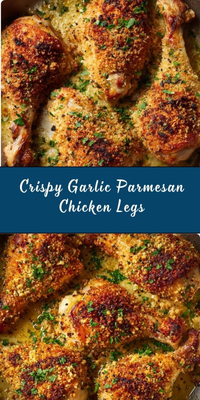 Garlic Parmesan Chicken Legs: Juicy & Garlicky Recipe