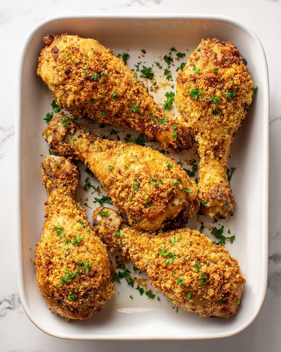 Garlic Parmesan Chicken Legs Recipe | Crispy & Juicy Delight
